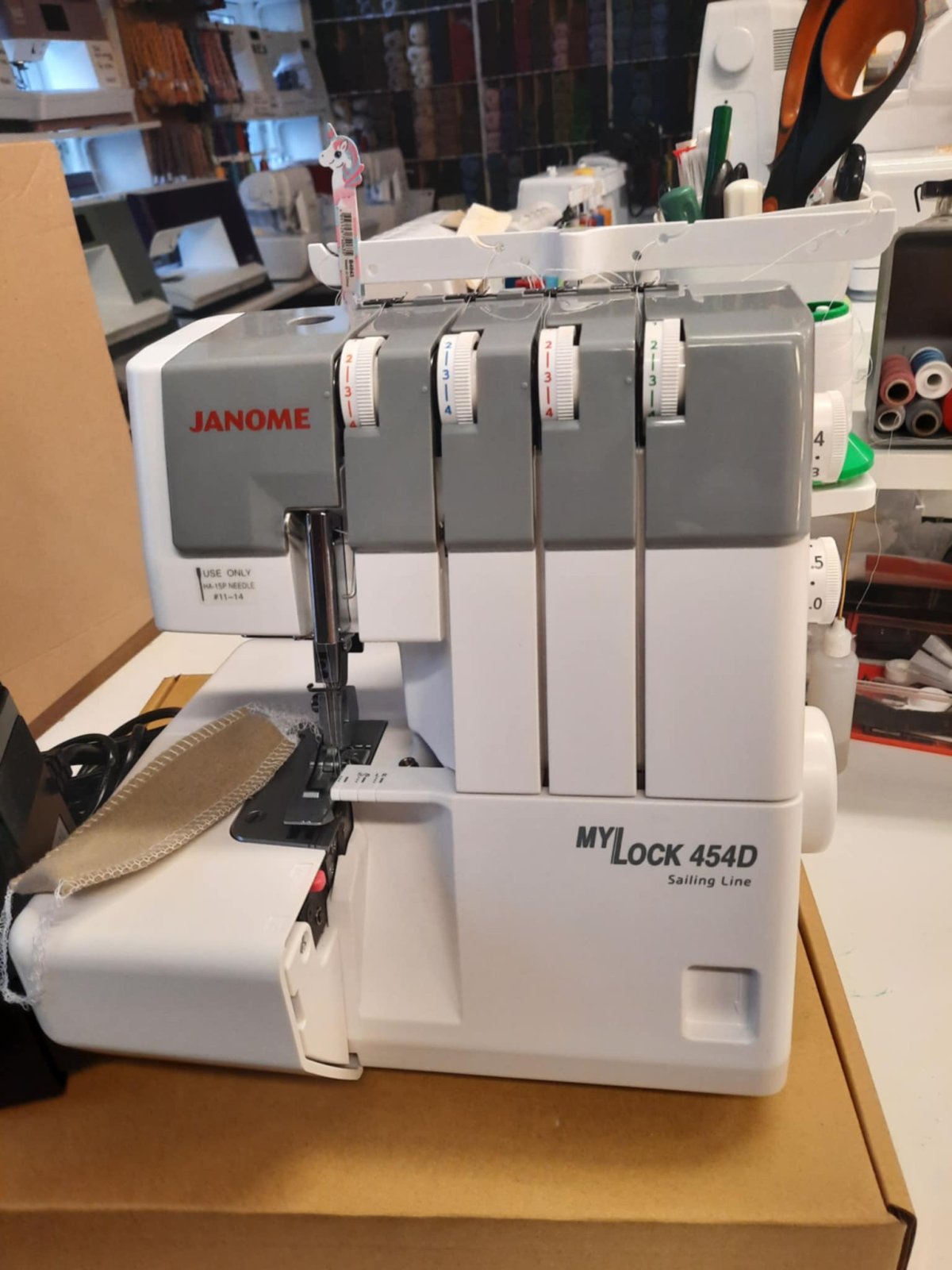 Janome overlocker, mylock 454d