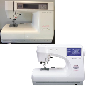 JANOME MEMORY CRAFT 8000 & 9000 - Allans Symaskiner c/o Ribes Broderi ...